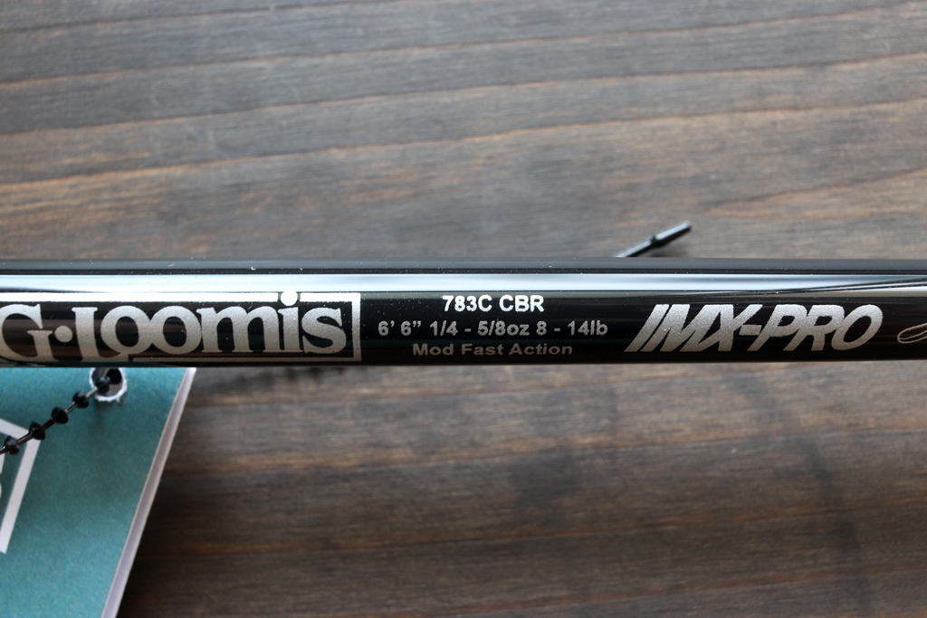 G. ルーミス「IMX プロ クランクベイト キャスティング ロッド / IMX Pro Crankbait Casting Rod」久々に ...